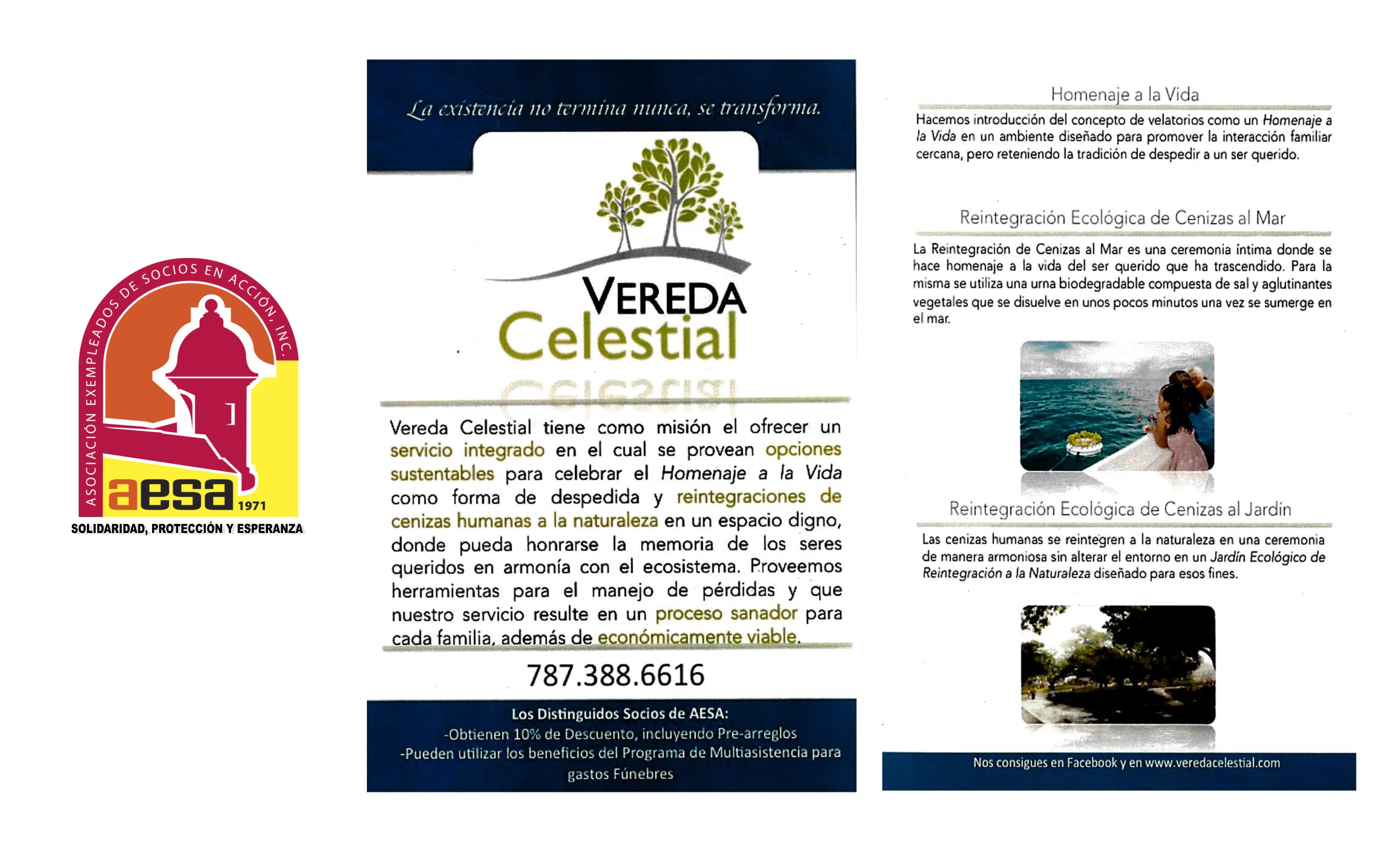 AESA crea alianza con Vereda Celestial – AESA