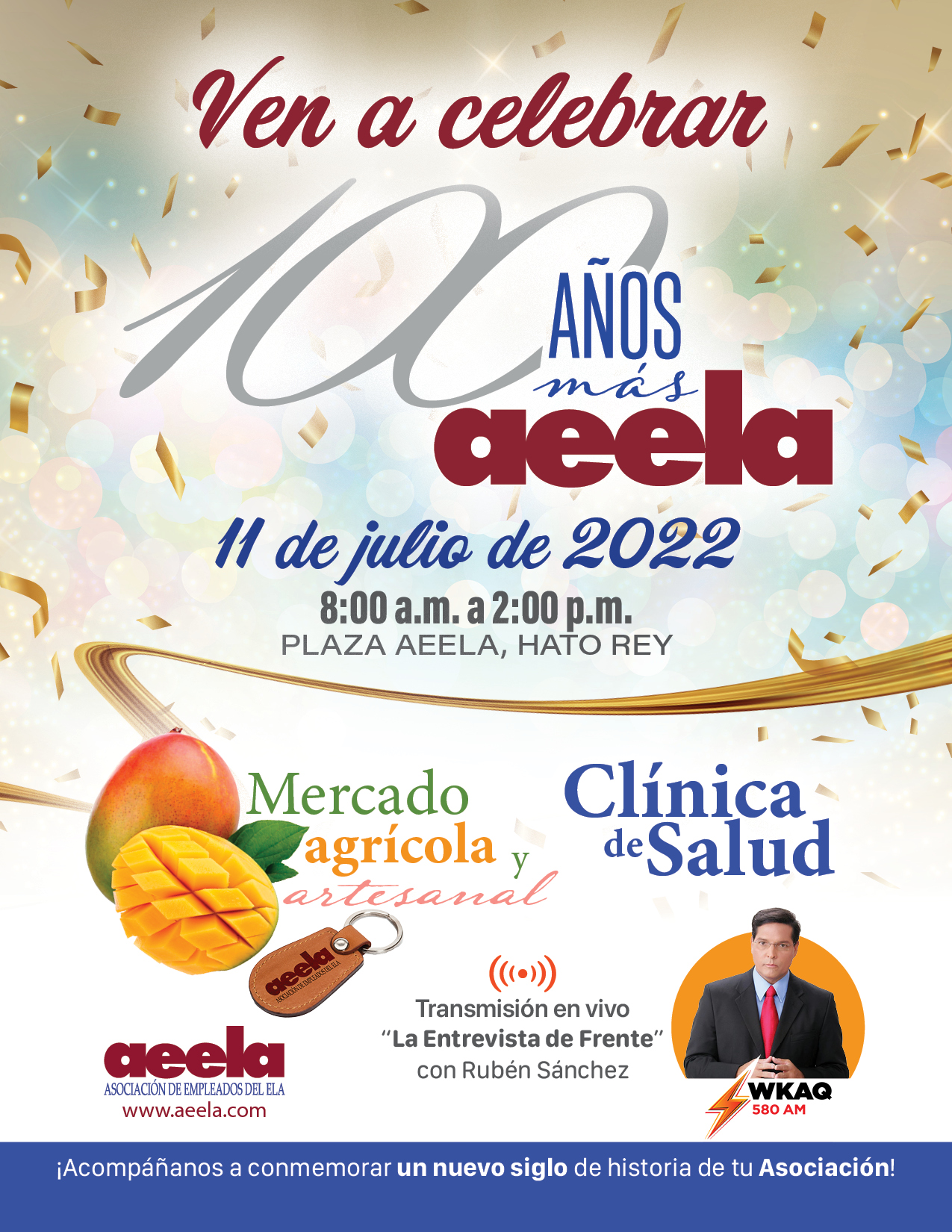VEN A CELEBRAR LOS 101 AÑOS DE AEELA – AESA